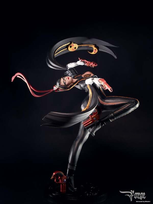 BAYONETTA. QueenFreak3D. Tienda de impresión 3D. Figuras 3D