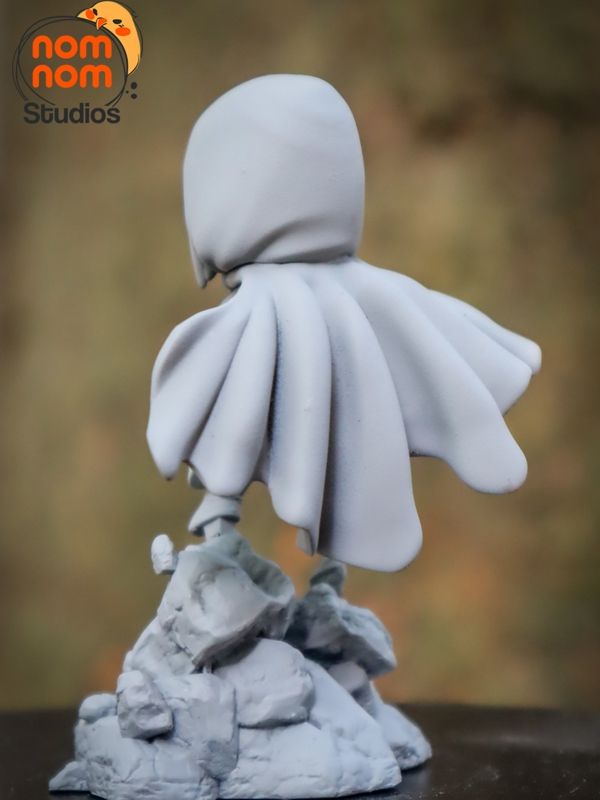 CHIBI RAVEN. QueenFreak3D. Tienda de impresión 3D.