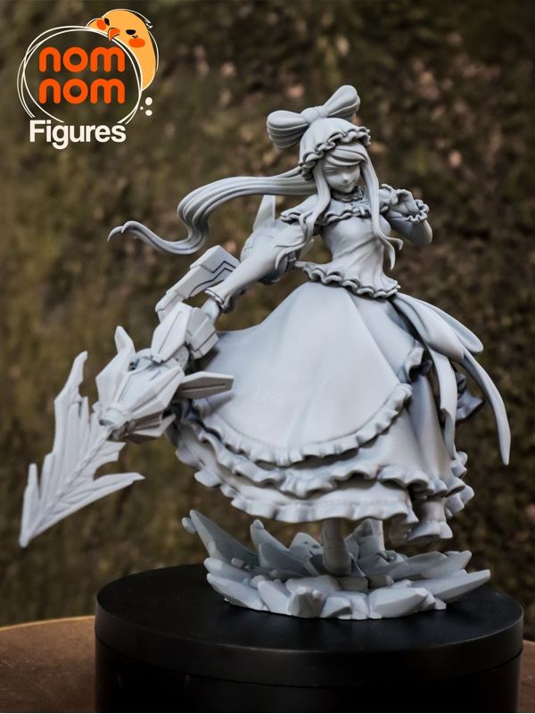 SHALLTEAR BLOODFALLEN. QueenFreak3D. Impresión 3D.